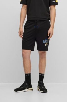 BOSS - BOSS x NFL cotton-terry shorts with collaborative branding