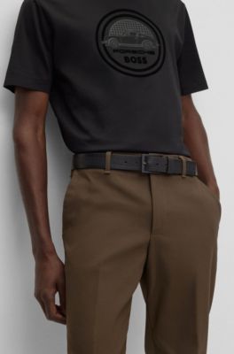 BOSS - Porsche x BOSS belt in perforated leather
