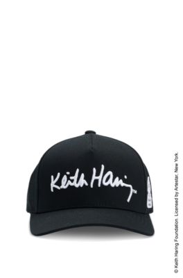 BOSS - BOSS x Keith Haring gender-neutral cap with embroidered signature