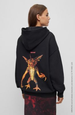 HUGO - HUGO x Gremlins all-gender hoodie in cotton terry