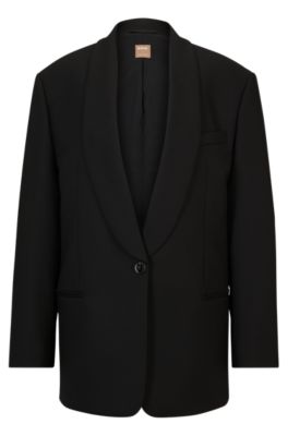 BOSS - BOSS x Alica Schmidt relaxed-fit jacket in wool
