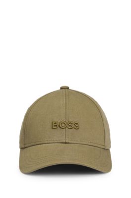 BOSS - BOSS X Alica Schmidt cotton-twill cap with logo - Dark Green