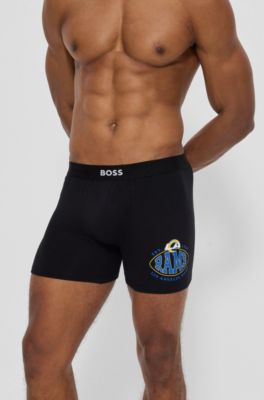 BOSS - BOSS x NFL two-pack of boxer briefs with collaborative branding