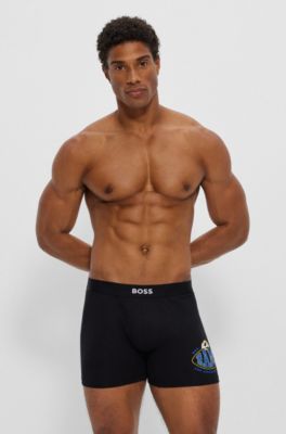 BOSS - BOSS x NFL two-pack of boxer briefs with collaborative branding