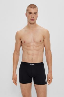 BOSS - BOSS x NFL two-pack of boxer briefs with collaborative branding ...