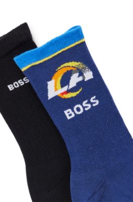 BOSS - BOSS x NFL two-pack of cotton short socks