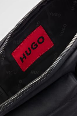 HUGO - Cross-body bag with branded adjustable strap
