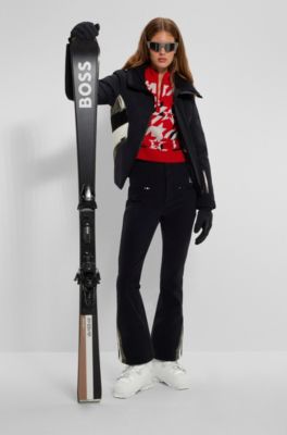 BOSS - BOSS x Perfect Moment ski trousers with stripes and branding - Black