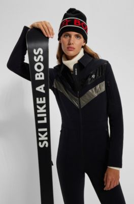 BOSS - BOSS x Perfect Moment branded ski suit with stripes