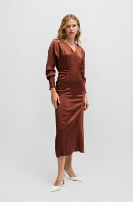 BOSS - Slingback pumps in nappa leather