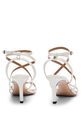 BOSS - Strappy sandals in nappa leather