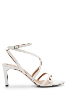 BOSS - Strappy sandals in nappa leather