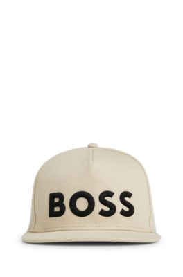 BOSS - Gorra de cinco paneles con detalle de logo en panal de abeja