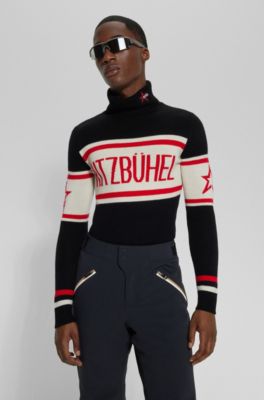 BOSS - BOSS x Perfect Moment virgin-wool sweater with 'Kitzbühel ...