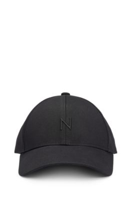 BOSS - NAOMI x BOSS cotton-twill cap with 3D embroidery