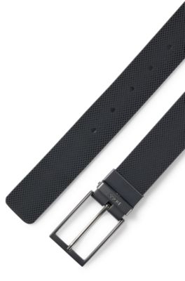 BOSS - Reversible Italian-leather belt and golf accessories gift set ...