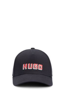 HUGO - Cotton-twill five-panel cap with logo detail
