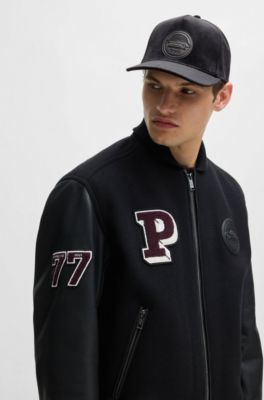 BOSS - Gorra de terciopelo Porsche x BOSS con parche especial de la marca