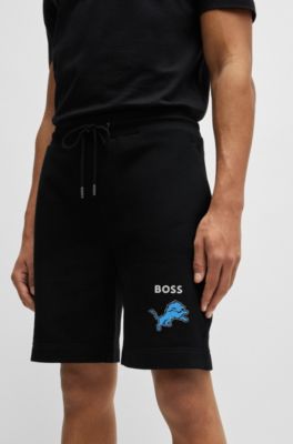 BOSS - BOSS x NFL cotton-terry shorts with special artwork