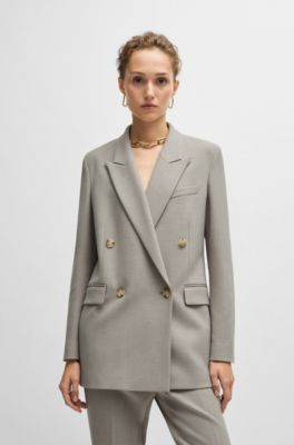 BOSS - Veste Regular croisée