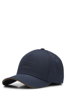 BOSS - Porsche x BOSS cotton-twill cap with collaborative branding ...