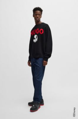 HUGO - HUGO x Disney's The Nightmare Before Christmas leather trainers ...