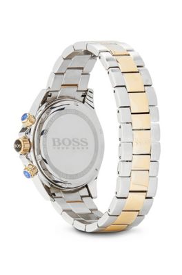 BOSS - '1512960' | Chronograph Stainless Steel and Yellow Gold Ikon Watch