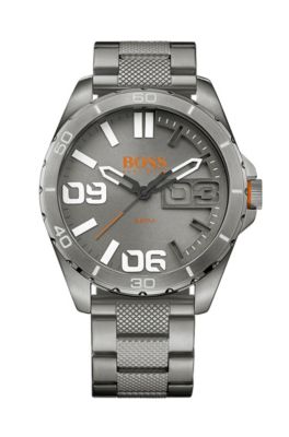 BOSS - Brushed Stainless Steel Chronograph Watch | 1513289