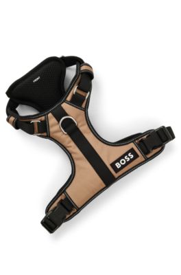 BOSS - Dog adjustable harness with padding - Beige