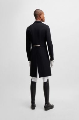 BOSS - Equestrian tailcoat in super-stretch material - Beige