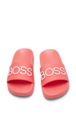 Hugo boss pink sliders new arrivals