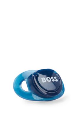 BOSS - Gift-boxed logo dummy for babies - Dark Blue
